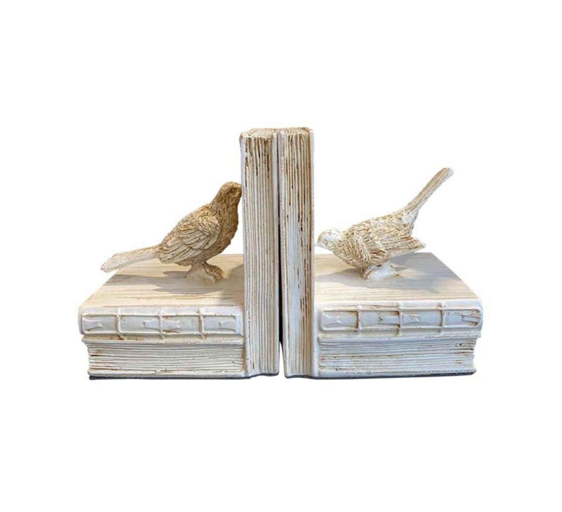 Buy Antique Bird Bookends in NZ - Destination Interiors